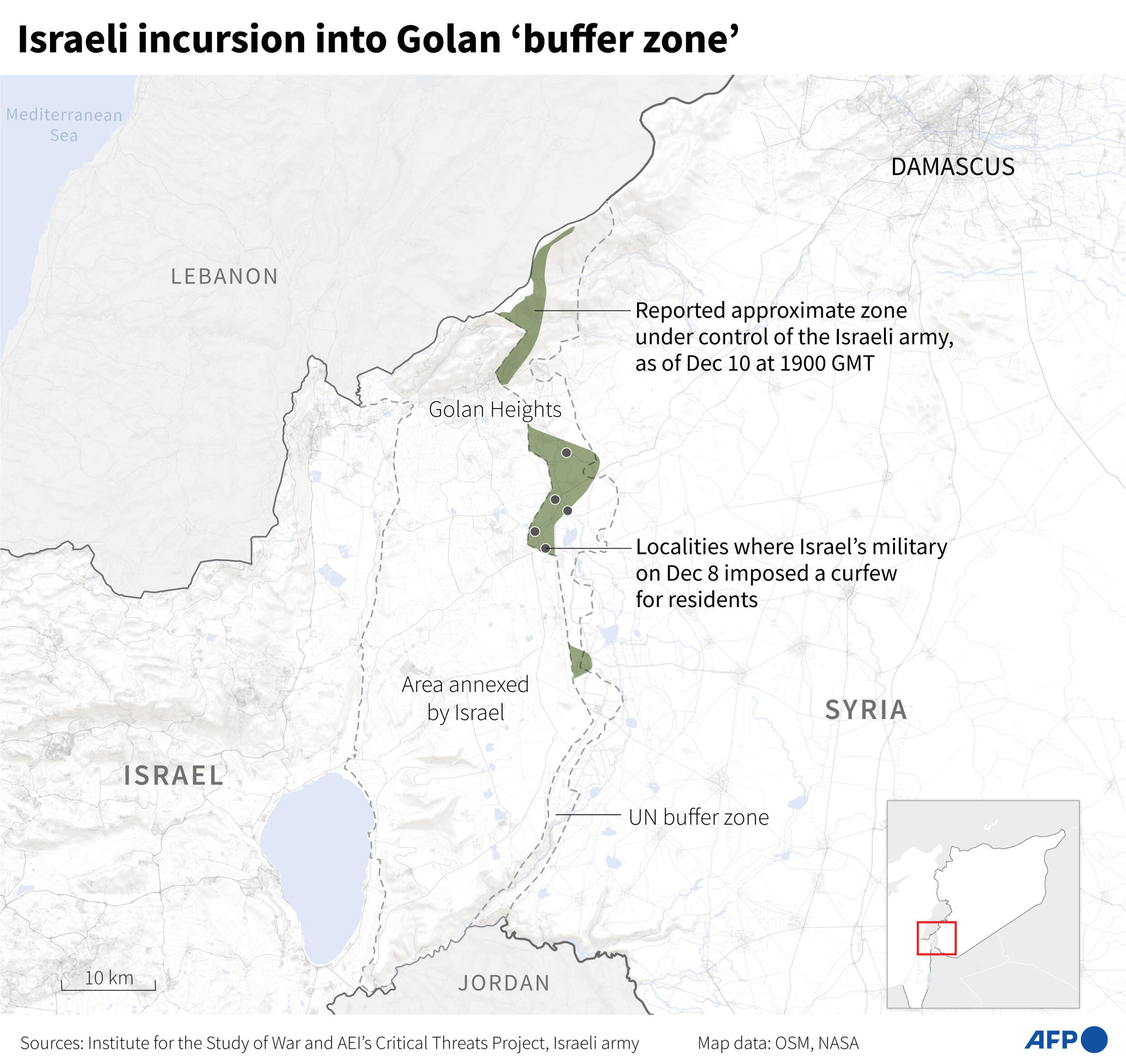 Israel orders troops to 'prepare to remain' in Syria buffer zone through winter