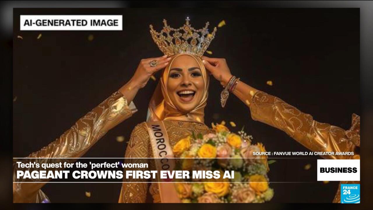 Beauty pageant crowns the world's first ever 'Miss AI' - Business
