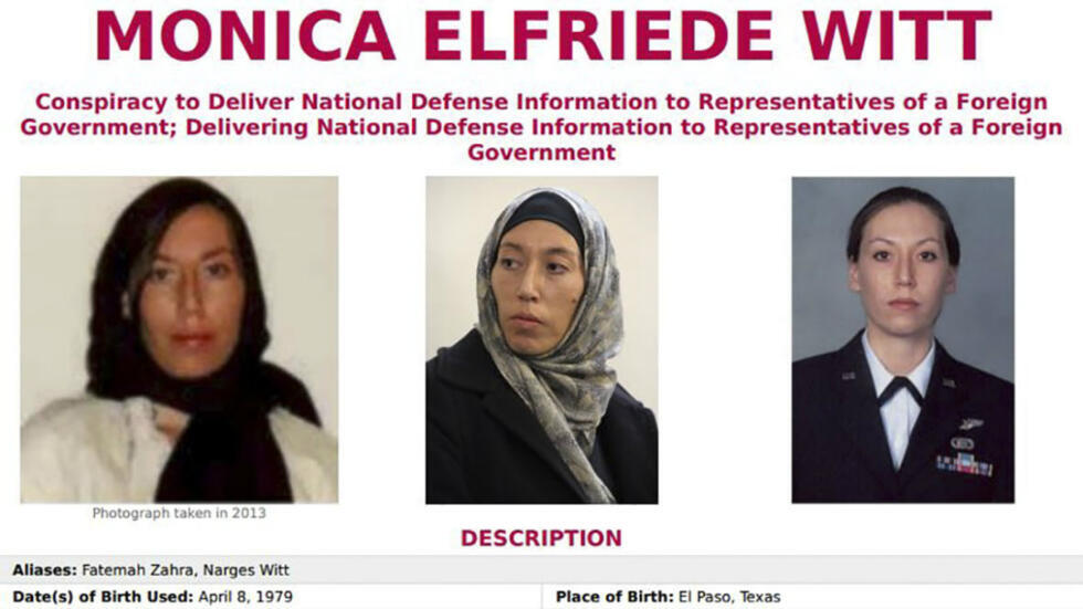 Qui est Monica Witt, ex-agente américaine accusée d'espionnage pour l'Iran