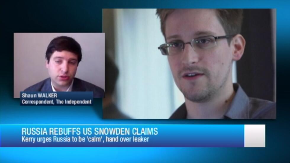 Snowden remains at Moscow airport, Russia says