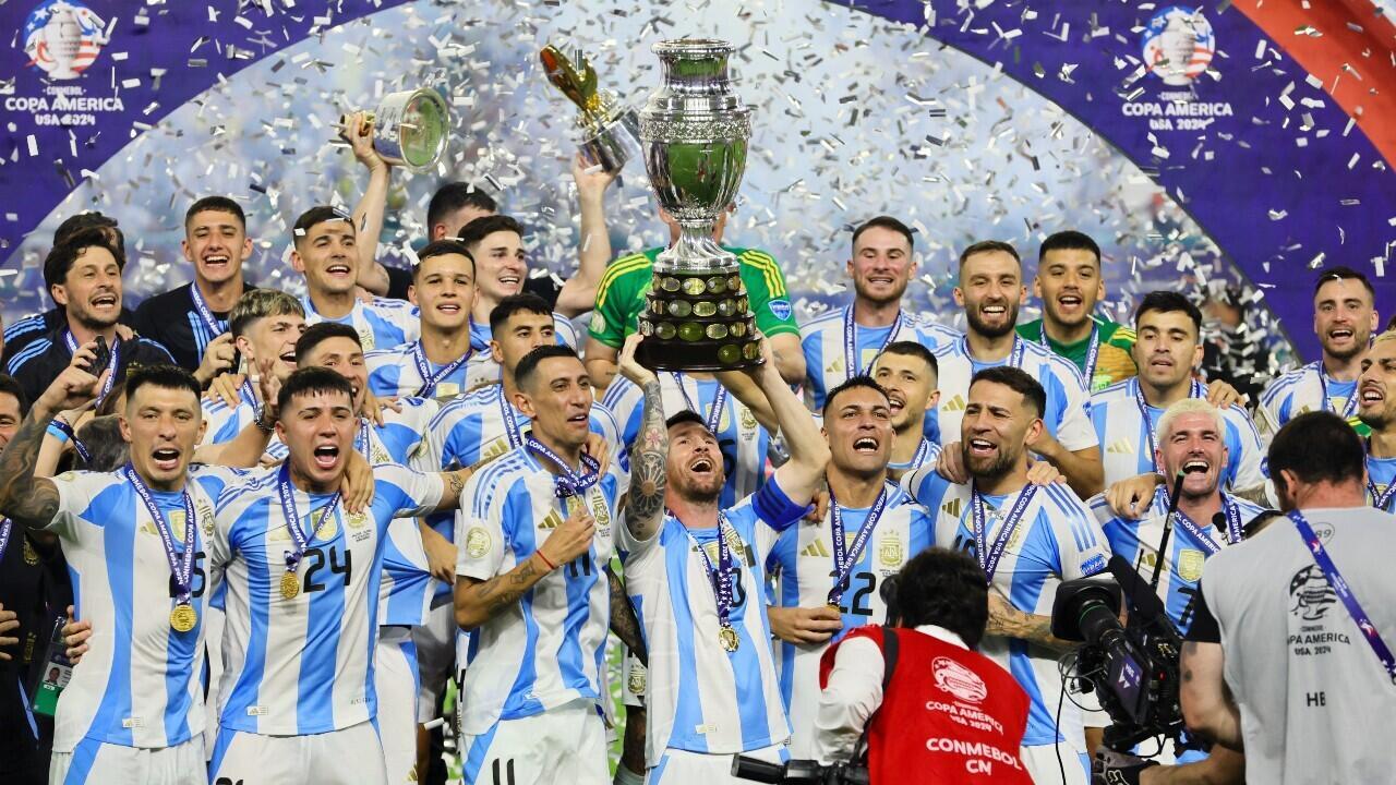 Argentina vence a Colombia y se corona nuevamente como campeón de la Copa América