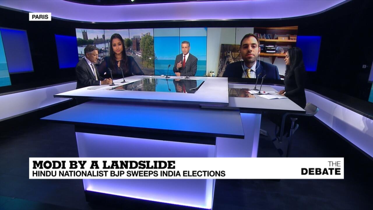 Modi by a landslide: Hindu nationalist BJP sweeps elections - The Debate