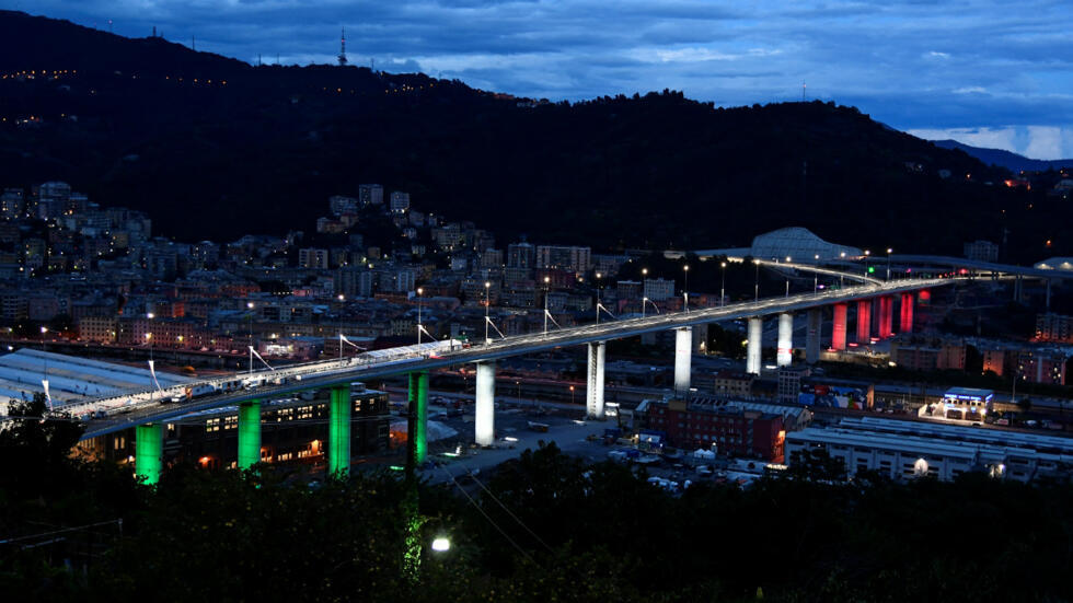 Italy inaugurates new Genoa bridge two years after deadly collapse