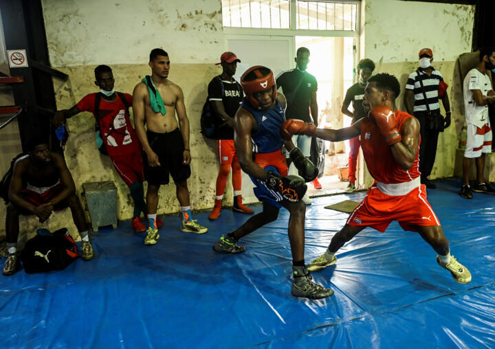 Turning professional: Cuban boxers hope to land a heavy blow