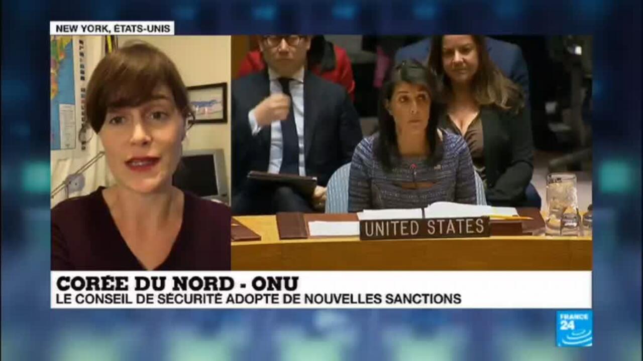 Sanctions contre Pyongyang : "l'objectif est de toucher au coeur du ...