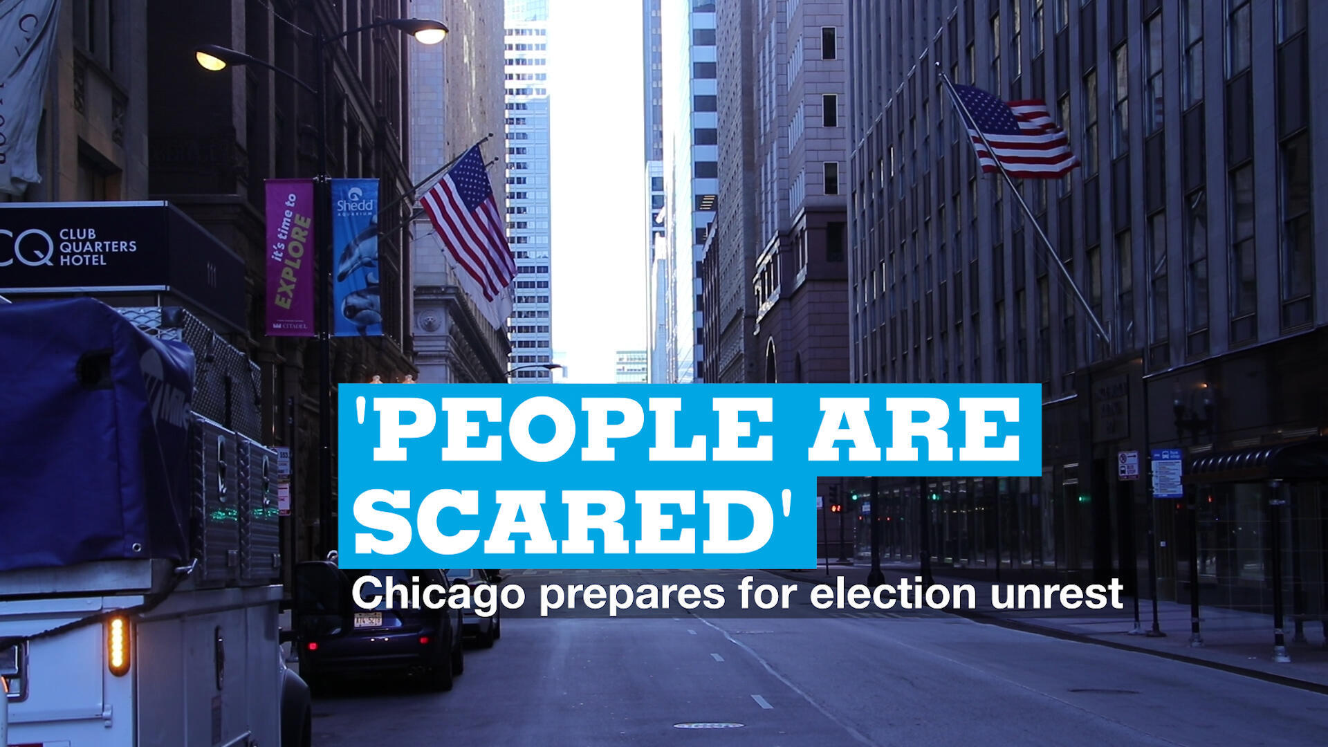'People are scared': Chicago prepares for election unrest