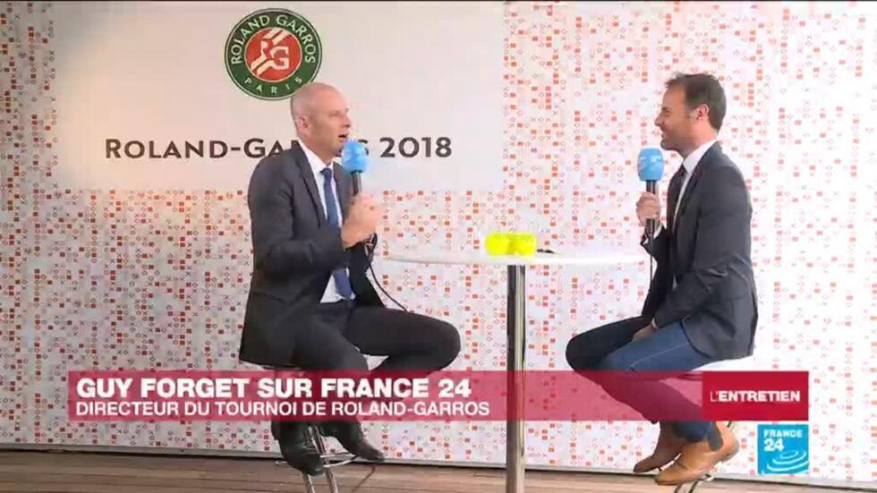 Guy Forget : "C'est une nouvelle version du tournoi de Roland-Garros ...