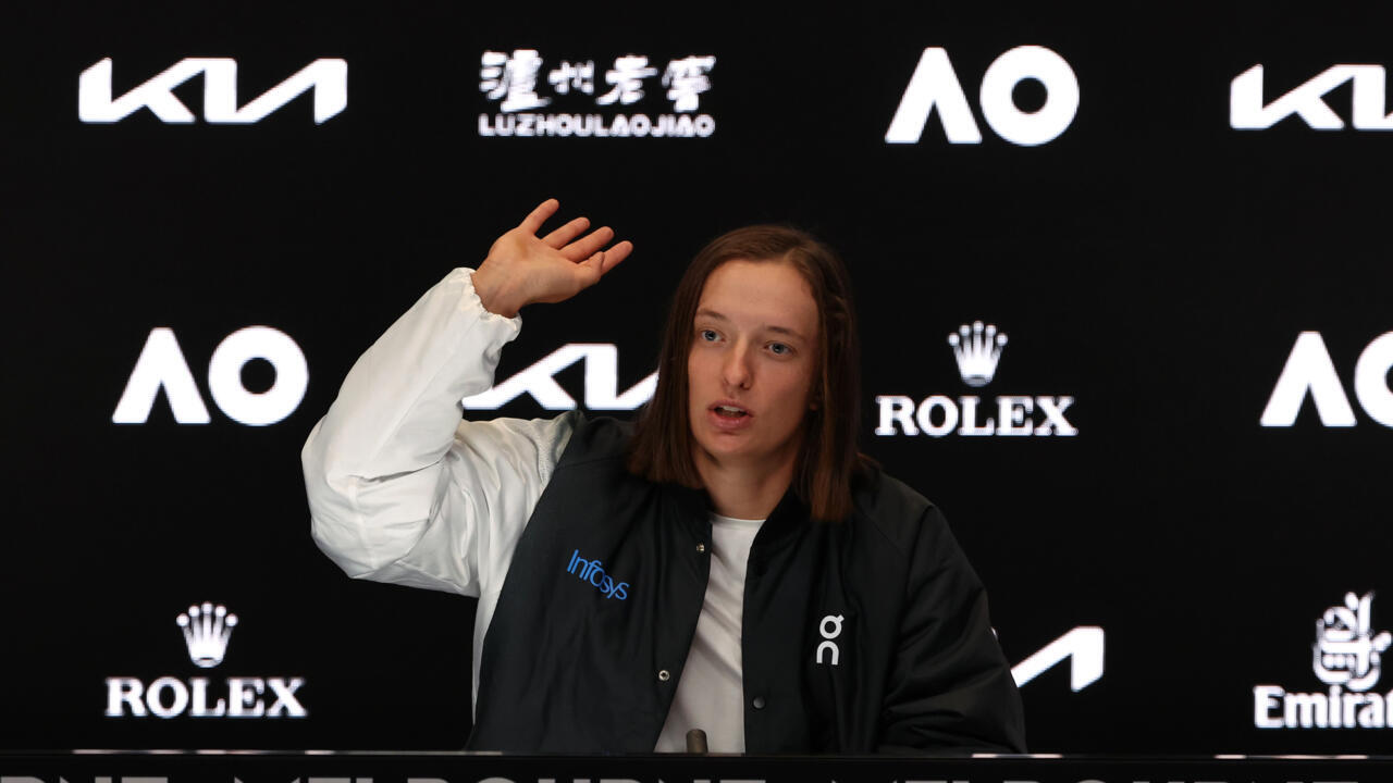 Swiatek focused after 'peaceful' off-season ahead of Australian Open