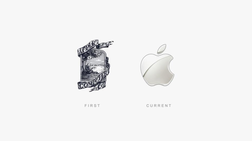 Les premiers logos oubliés de Twitter, Apple, Nintendo ou encore Burger ...