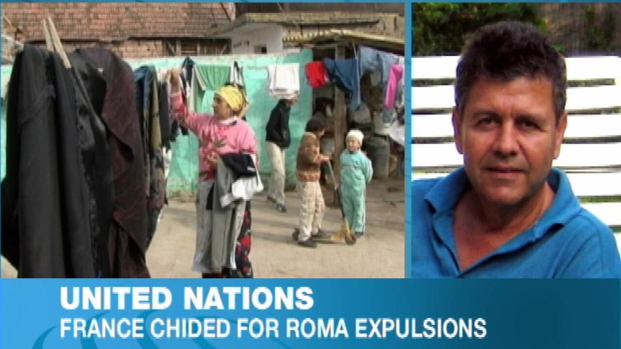 UN racism watchdog urges France to stop deporting Roma