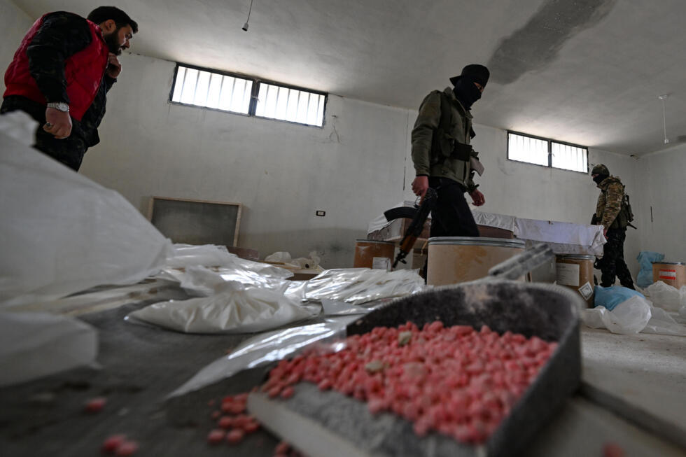 Drugs, weapons in Syria borderland where Hezbollah held sway