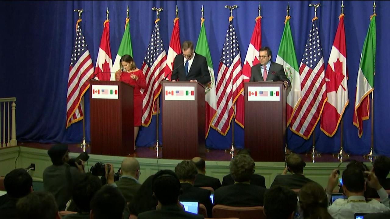 Deep divisions on display as NAFTA renegotiation talks end - Business