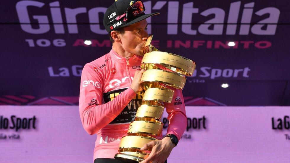 Primoz Roglic y su golpe de autoridad en el Giro de Italia - Deportes