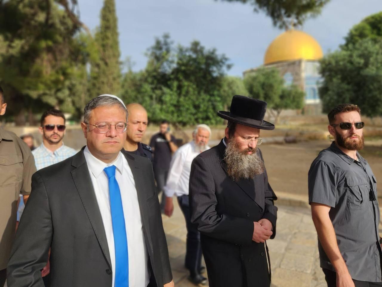 The Israelis set for new Jewish temple on Al-Aqsa site