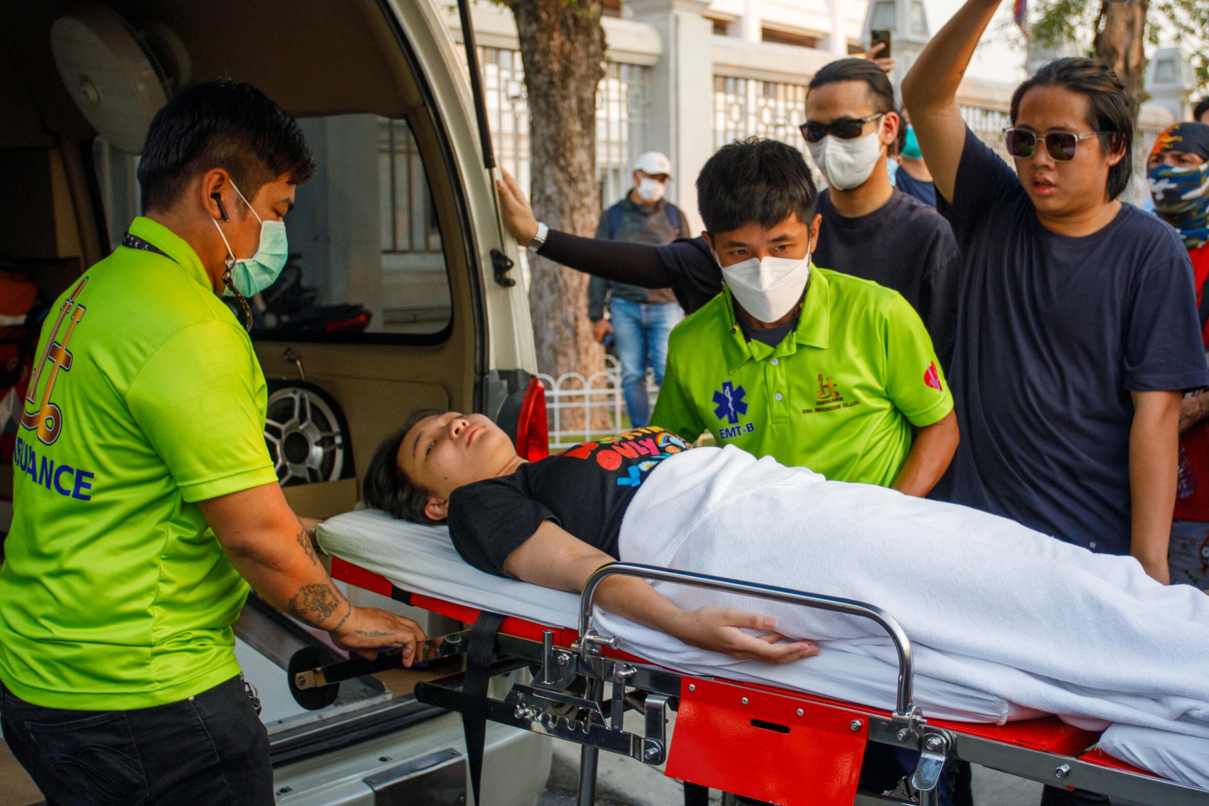 Thai activists facing royal defamation charges end 50-day hunger strike